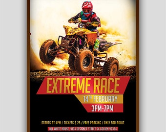 Atv Ride Flyer - Etsy