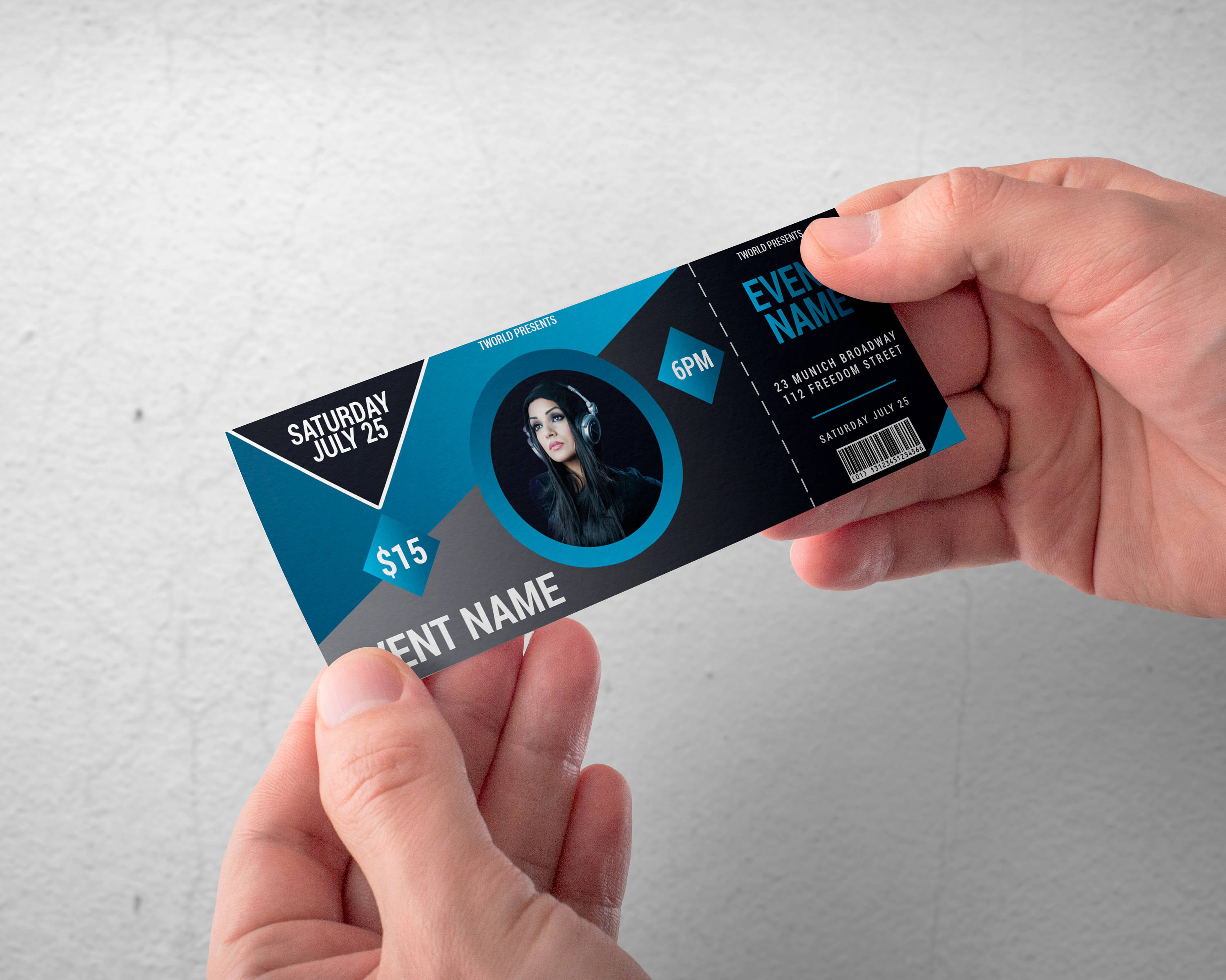 Night Ticket Design Dance Ticket Party Ticket Invitation | Etsy