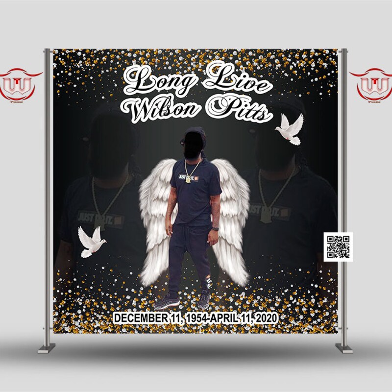 Funeral Backdrop - Etsy