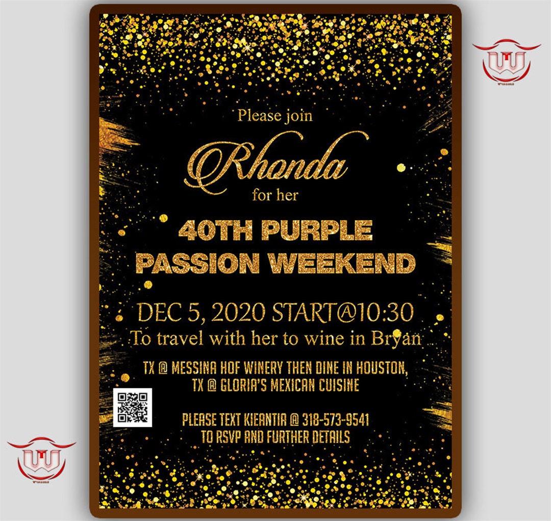 Glitter Invitation, Glitter Flyer Design, Glitter Gala Invitation ...