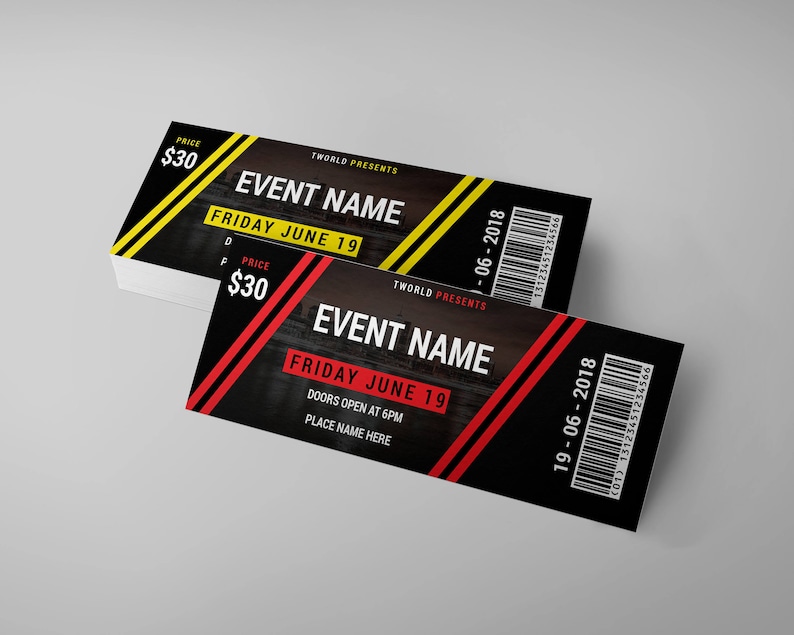 Custom Tickets Design Sale Ticket Discount Ticket Business - Etsy Canada