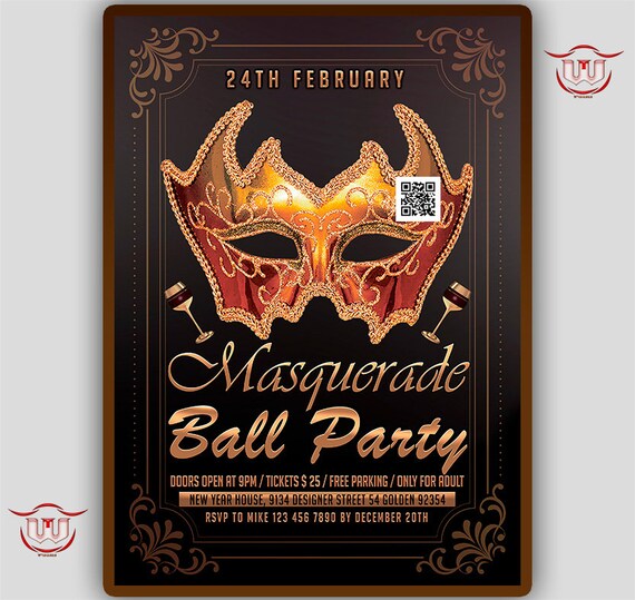 Creative Masquerade Invitations