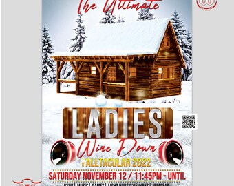 Cabin Party Invitations - Etsy