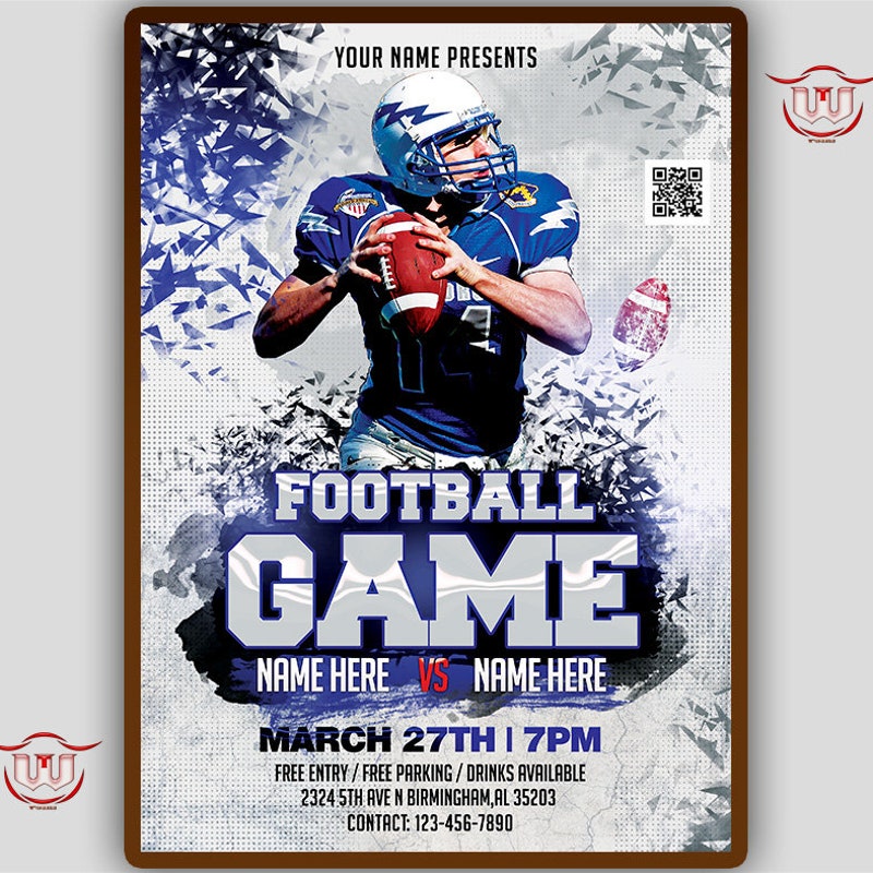 Football Camp Invitation - Etsy