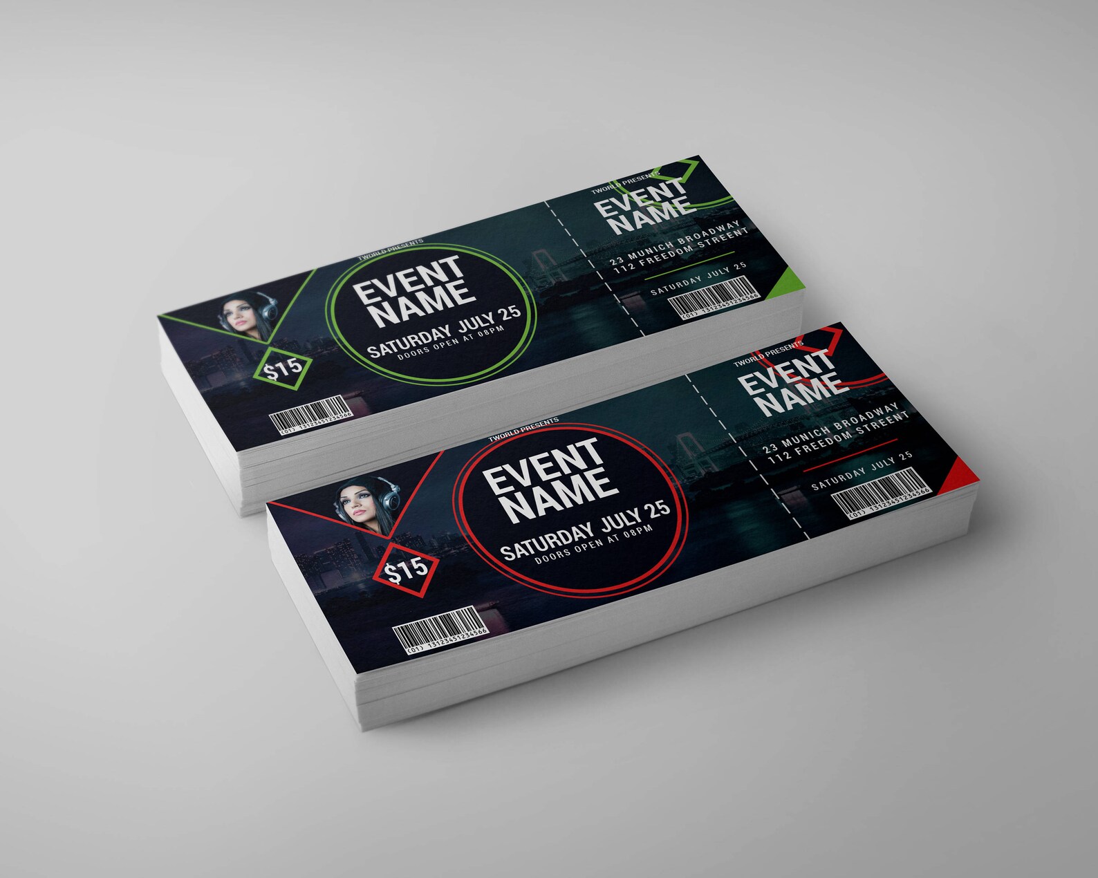 Custom Event Tickets Design Invitation Ticket Birthday - Etsy