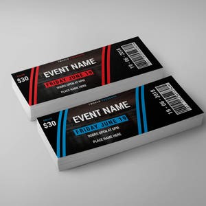 Custom Tickets Design, Sale Ticket, Discount Ticket, Business Ticket ...