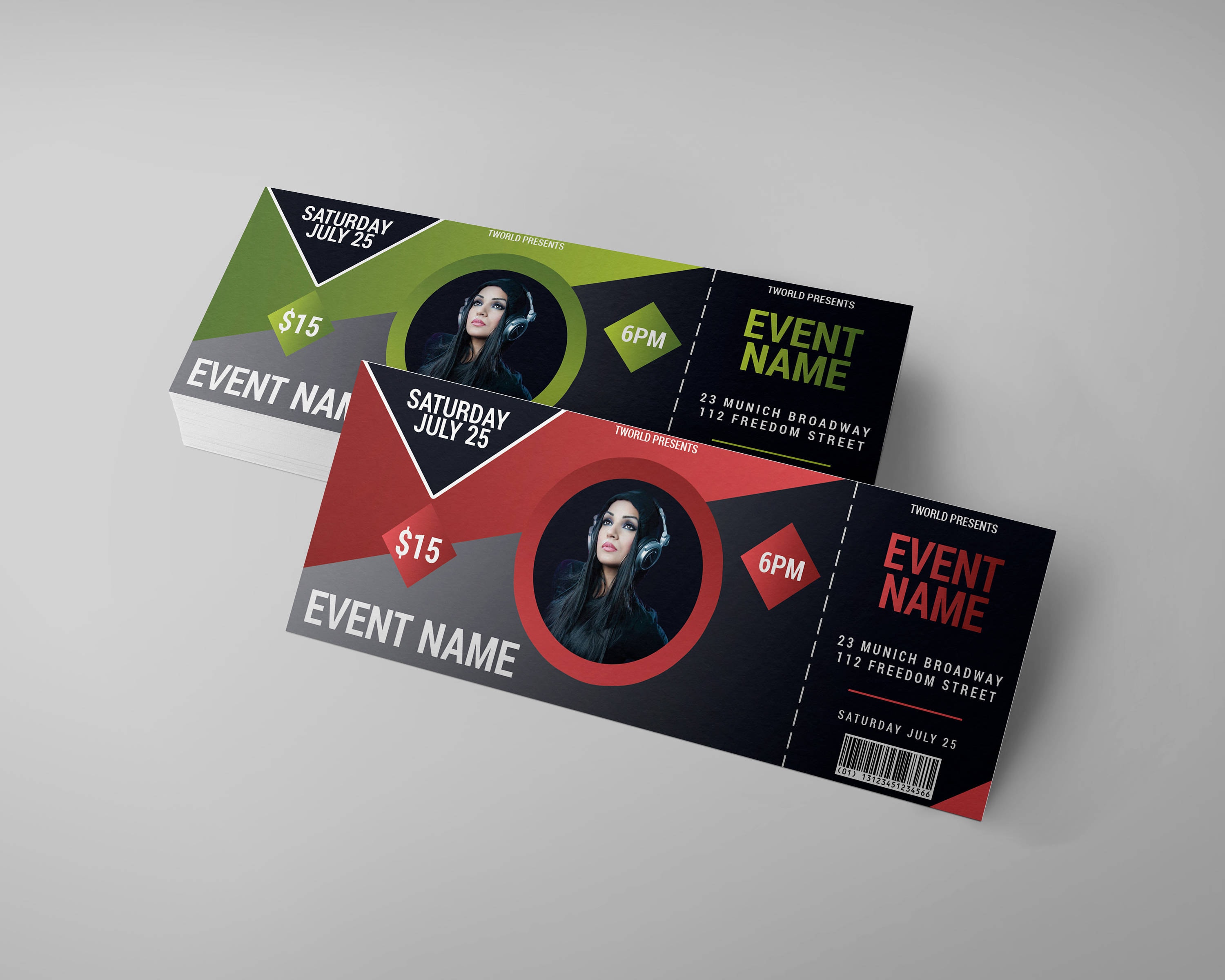 Night Ticket Design Dance Ticket Party Ticket Invitation | Etsy