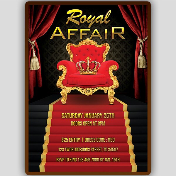 Royal Invitation - Etsy