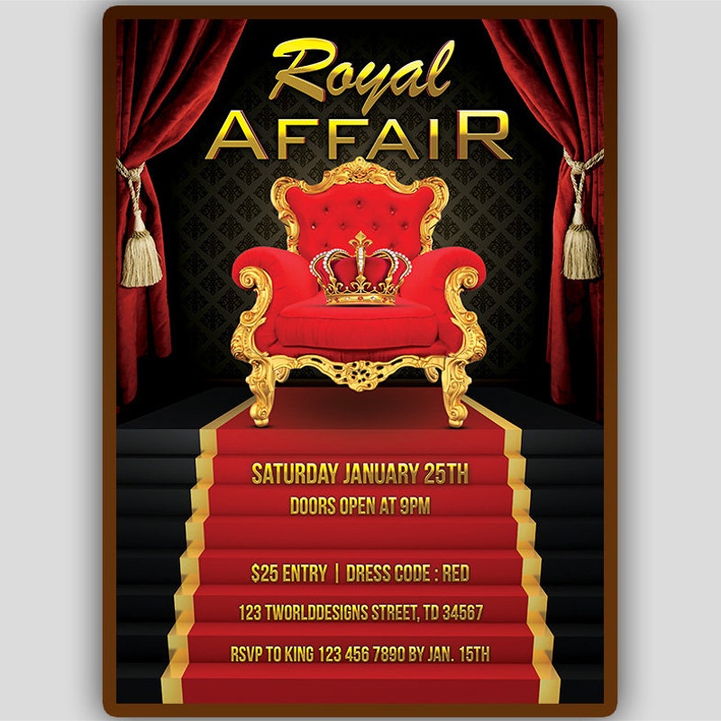 Royal Invitation - Etsy