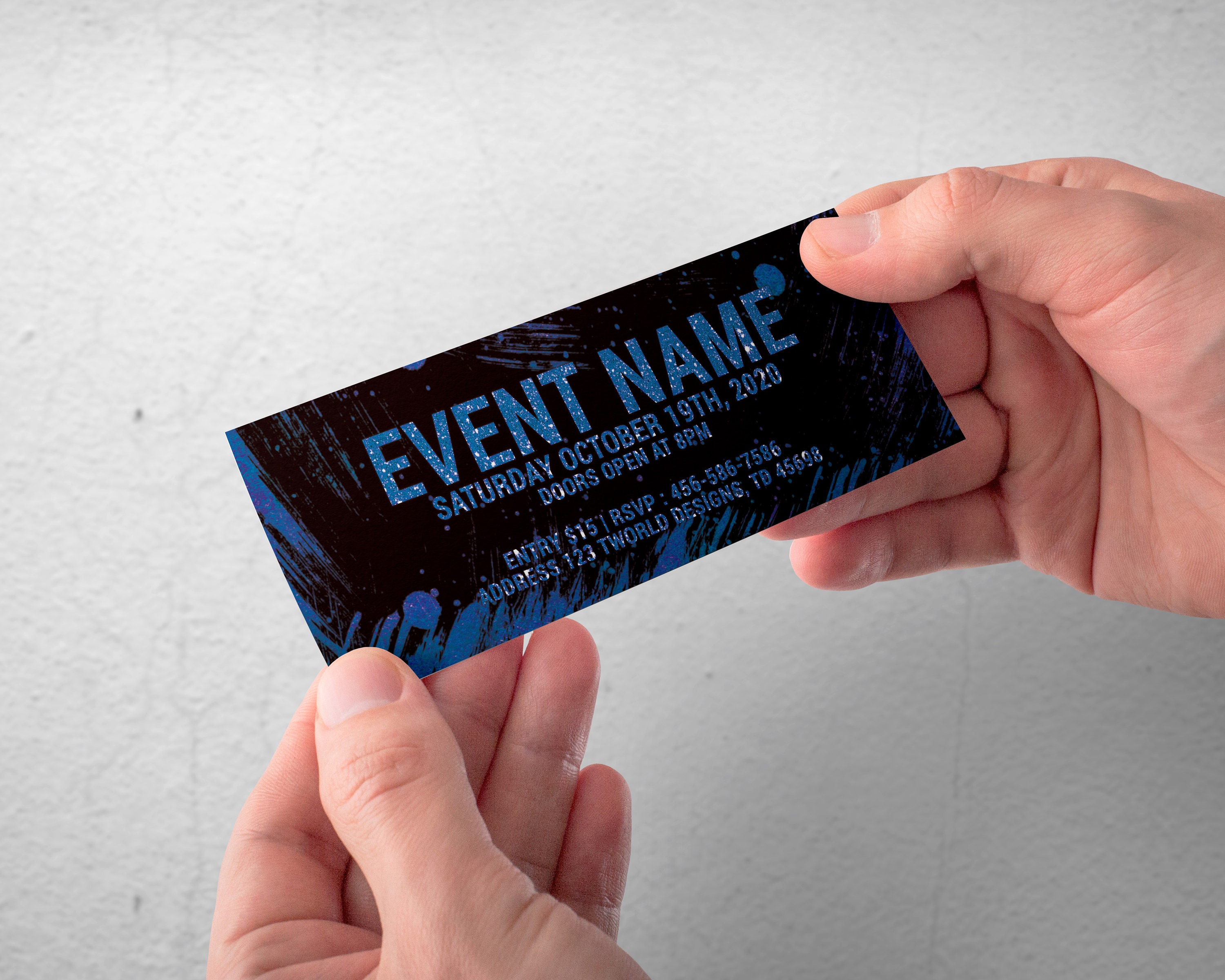 Glitter Tickets Splash Glitter Ticket Gala Ticket Birthday - Etsy