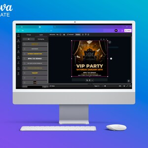 VIP Lounge Flyer Template, Vip Party Flyer, VIP Club Flyer, Vip Event ...