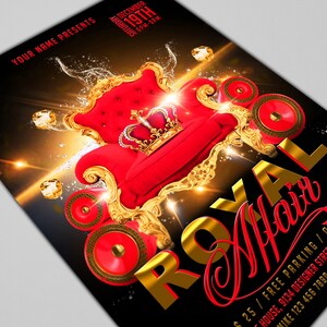 Royal Birthday Party Invitation, King Birthday Invite, Royal Affair ...