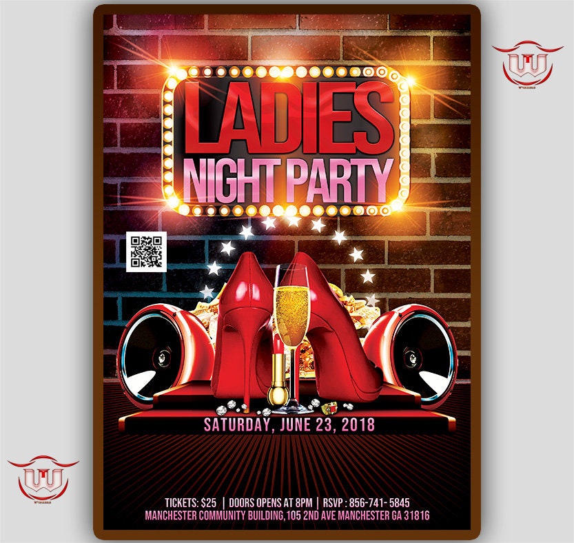 Ladies Night Out Poster Ideas