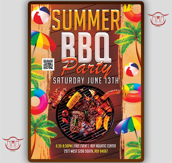 Summer Bbq Flyer
