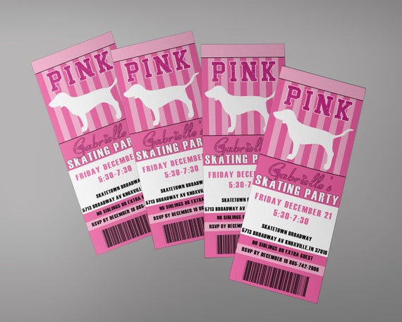 Victoria Secret Invitation