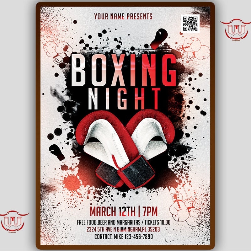 Fight Night Party - Etsy