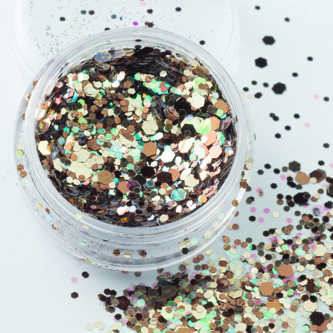 Ochre Party (CM16) Chunky Mixed Glitter - Festival Dance Costume Wax ...