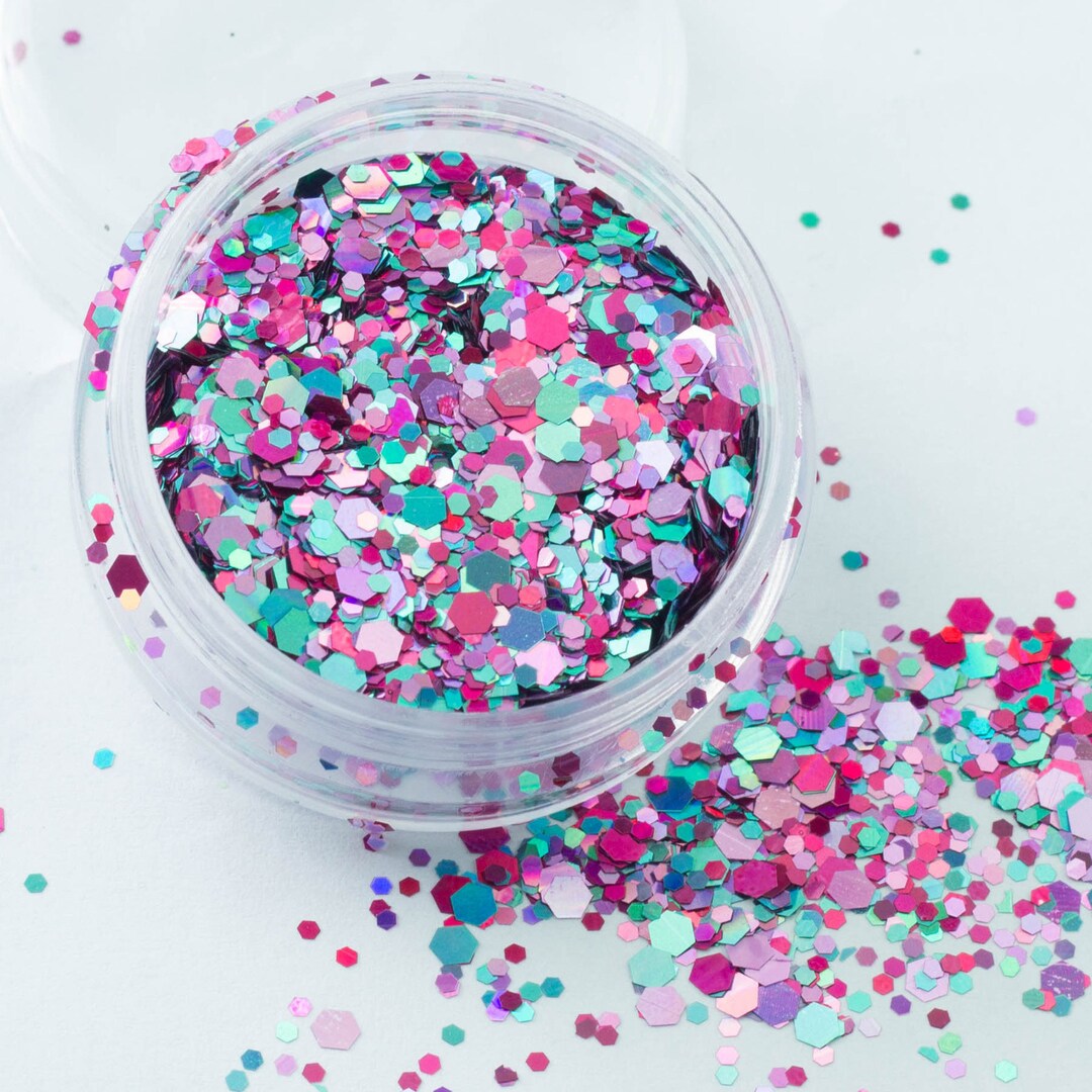 Mermaid (CM3) Chunky Mixed Glitter - Festival Dance Costume Wax Melt ...