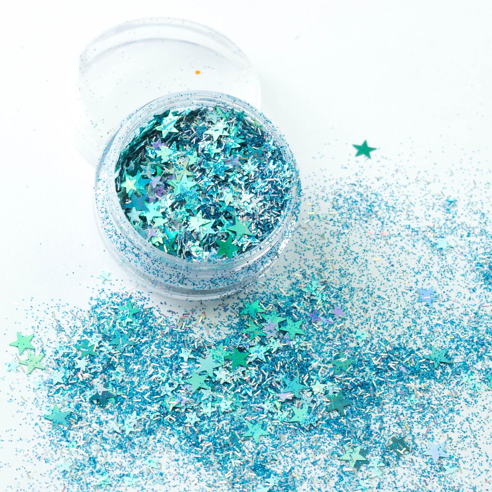 A Kind of Blue (CM54) Chunky Mixed Glitter - Festival Dance Costume Wax ...
