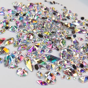 A13 Glitz Loose Festival Face Gems Jewels Mix - Glitter Face Body Art ...