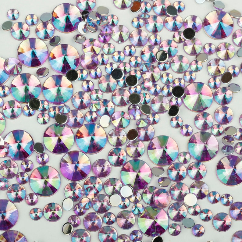 A3 Amethyst Loose Festival Face Body Gems Jewels 10g Mixed Sizes in ...