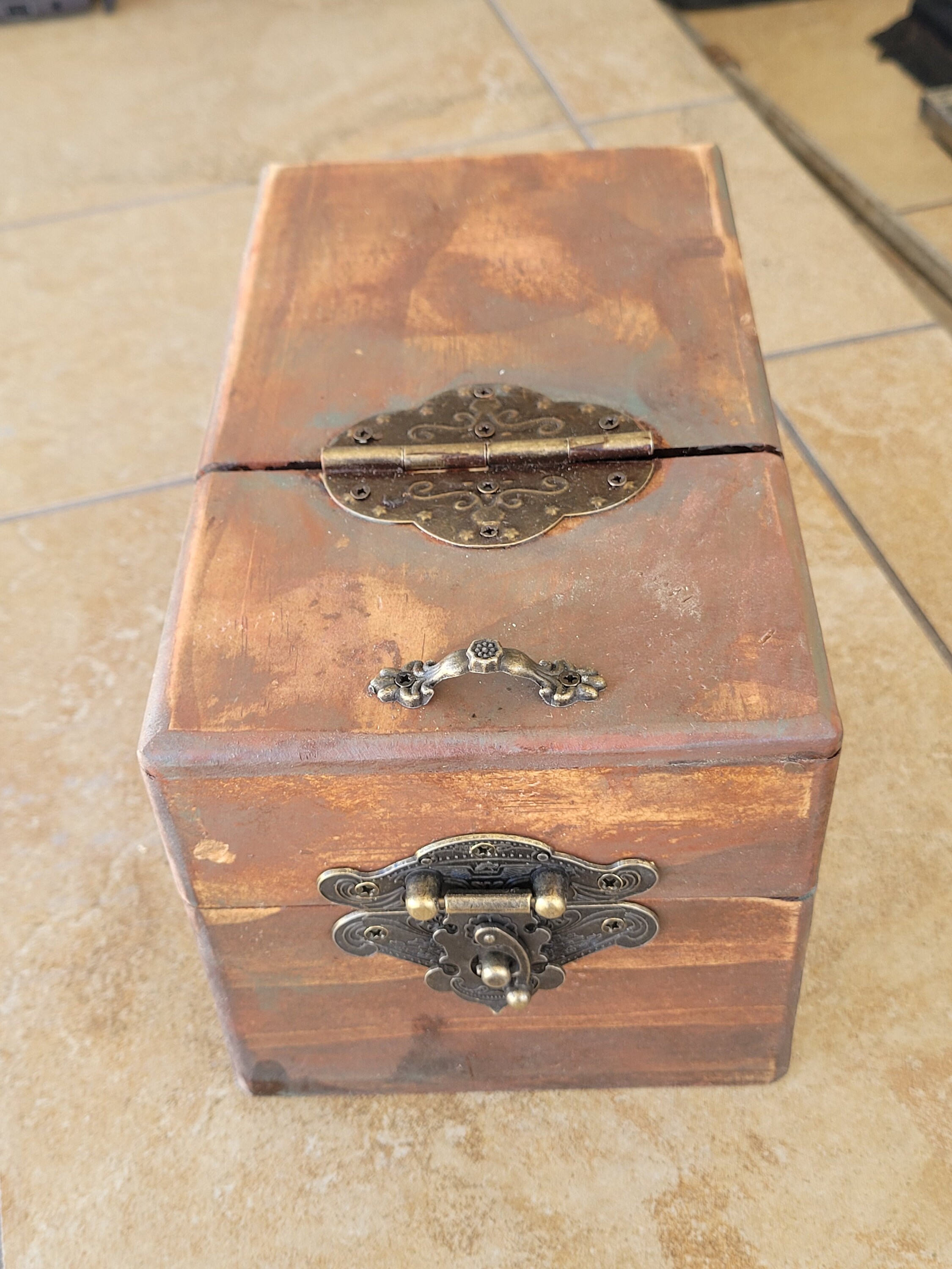 Distressed Vanity Mirror Box - Etsy