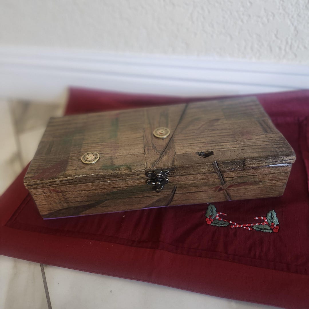 Rustic Keepsake Box - Etsy