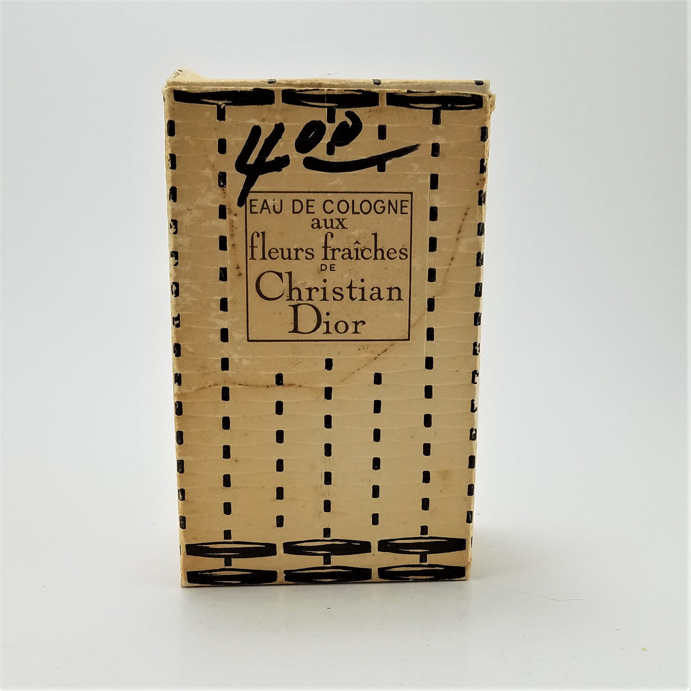 Dior Vintage Perfume Collectible Bottle Eau Fraiche Aux Fleurs Fraiches ...