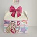 Barbie Gable Box, Barbie Birthday Favor Box - Etsy