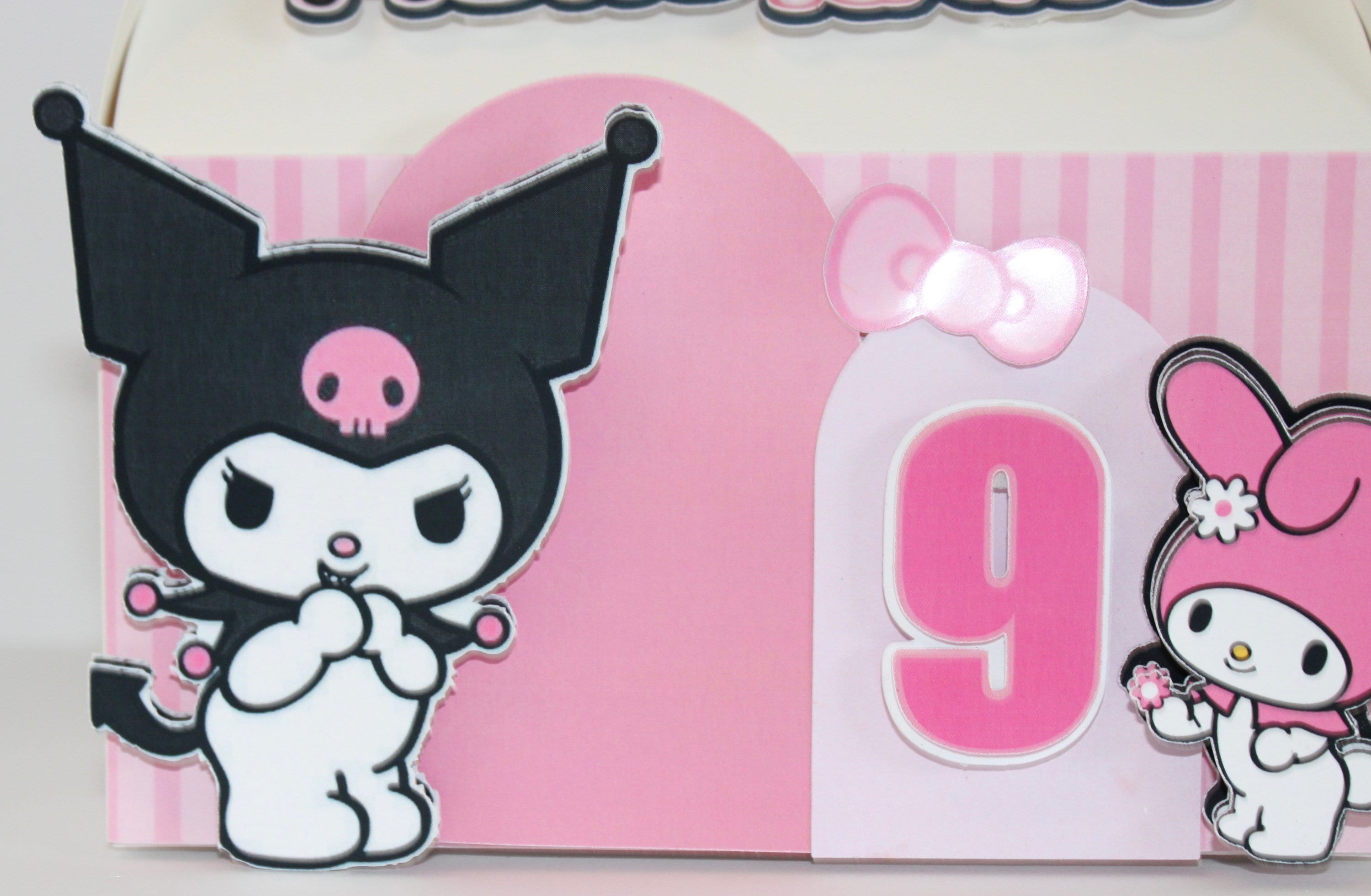 Hello Kitty Gable Box, Hello Kitty Birthday Favor Boxes - Etsy