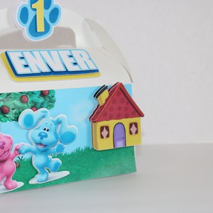 Blue’s Clues Gable Box, Blue’s Clues Favor Box, Blue’s Clues Favor ...