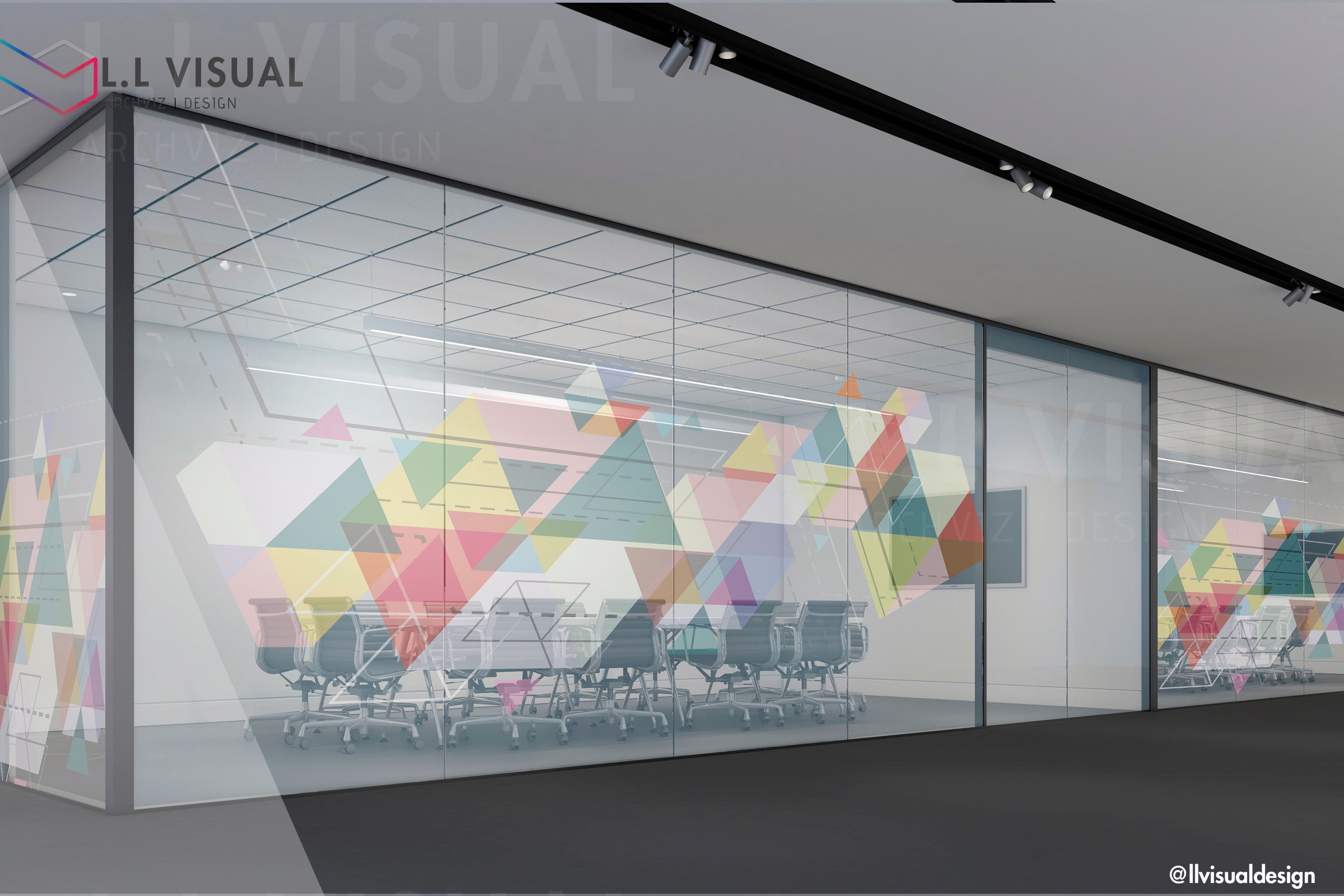 Office Glass Wall Mockup Glass Mockup Wall Mockup Office - Etsy