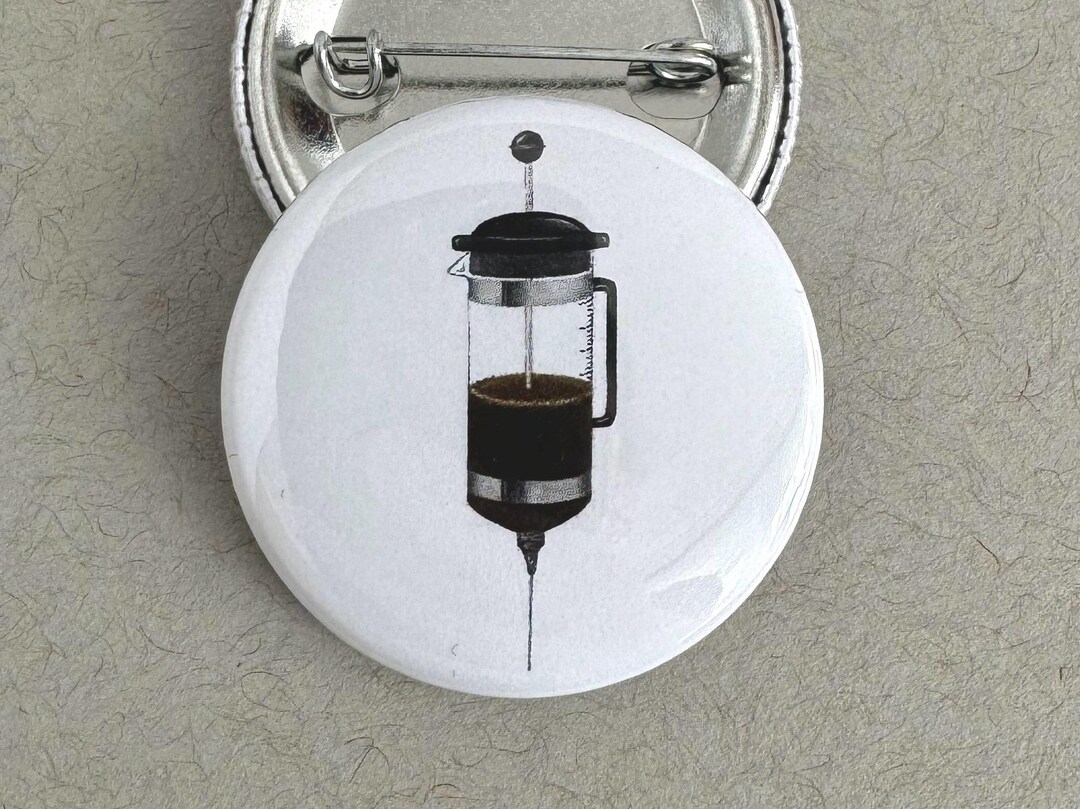 Coffee Shot Button - Etsy