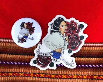 Selena pin | Etsy
