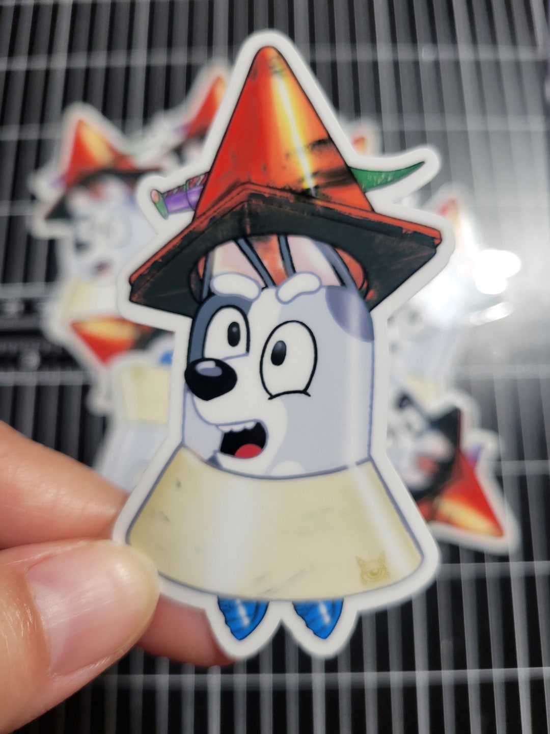 Muffin Cone Muffin Bluey Sticker Toy Story Buzz Lightyear Rex mr Potato ...