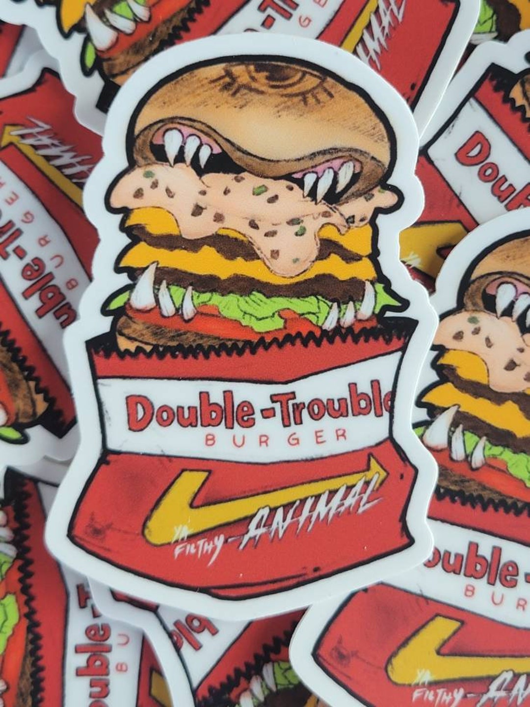 In N Out Sticker | Die Cut Sticker| Animal Style | Home Alone | Ya ...