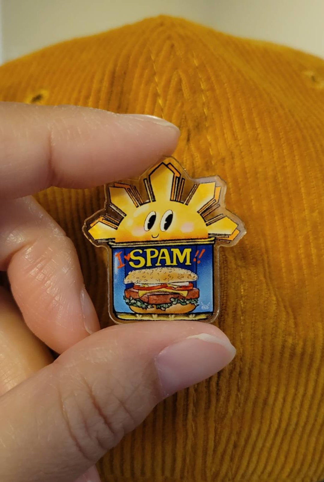 Spam Pin I 3 Spam Mystery Meat Filipino Food Staple Pinoy Pin - Etsy