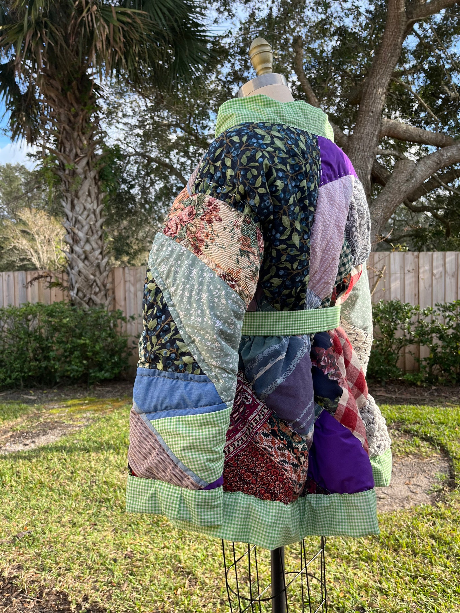 Upcycled Patchwork Jacket Warm Size L - Etsy