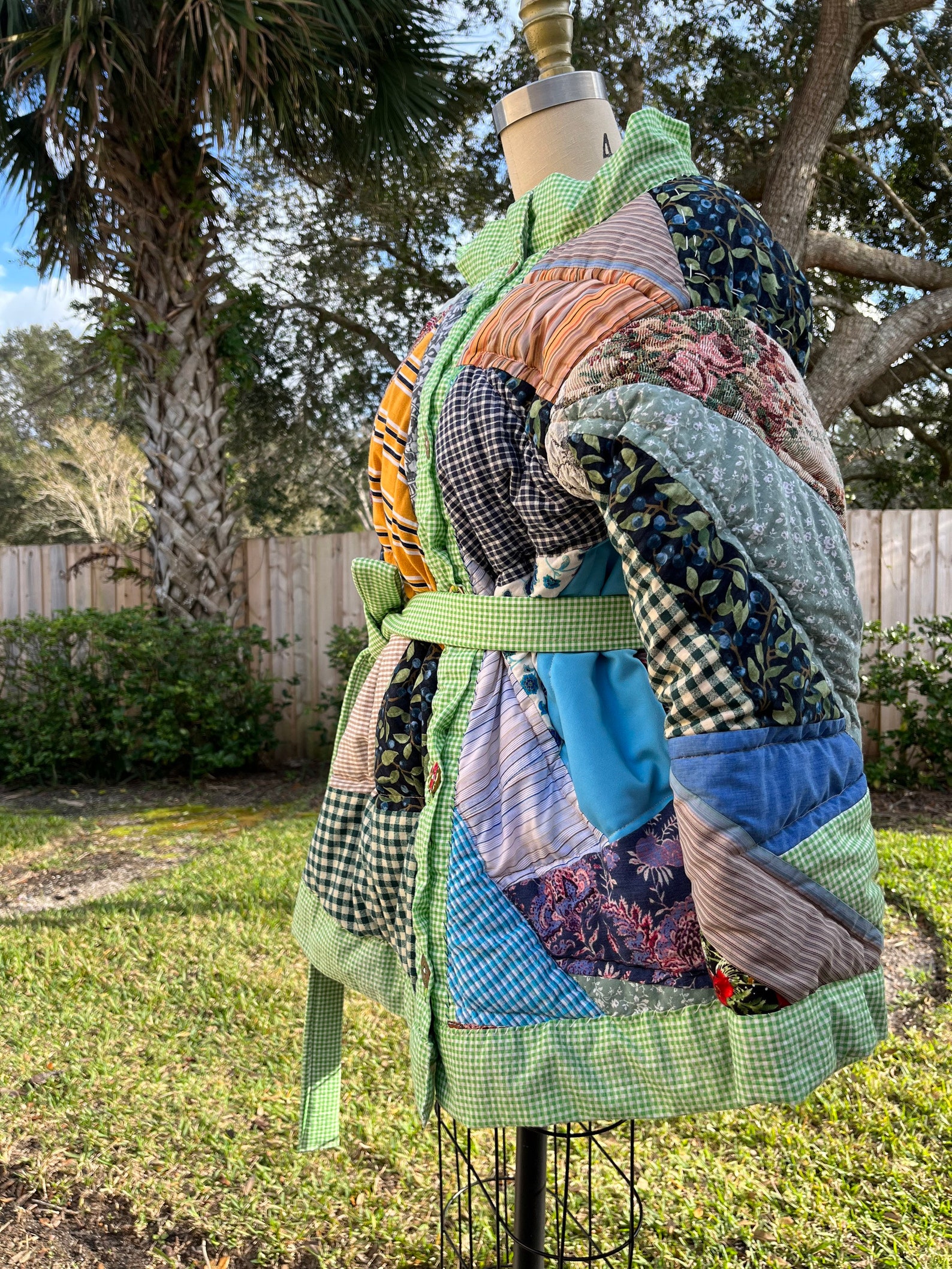 Upcycled Patchwork Jacket Warm Size L - Etsy