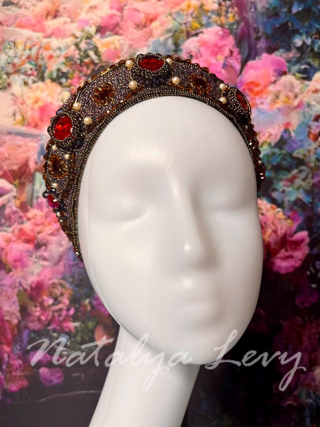 Replica of an Ancient Slavic Female Headdress - Etsy