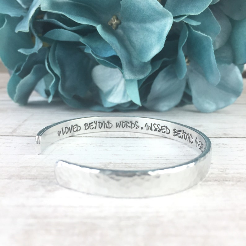 Memorial Keepsake Loved Beyond Words Missed Beyond Measure - Etsy