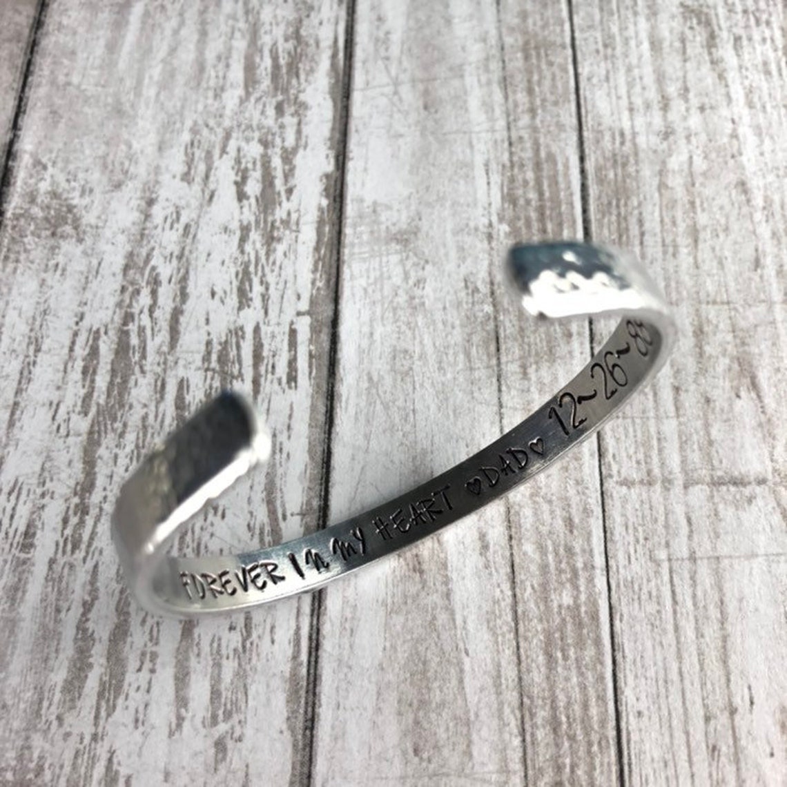 Memorial Gift, Loss of Loved One Bracelet, Personalized Memorial ...