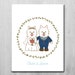 Samoyeds Wedding Card/ Bride and Groom/ Mrs. and Mr./ Couples/ Greeting ...
