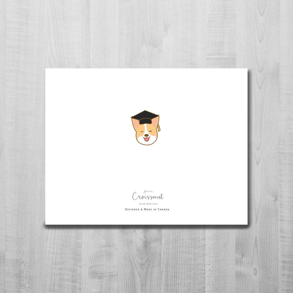 Corgi Graduation Card/ Corgi/ Happy Graduation/ Throwing Cap/ - Etsy
