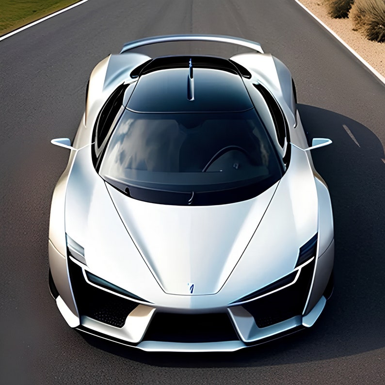 Stunning Car Image for Your Wall - Etsy