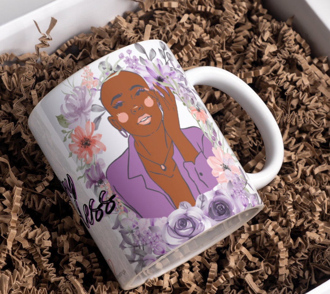 African American LGBTQ Mug African Gender Fluid Mug Melanin Queer Mug Gender Positivity Mug Be ...
