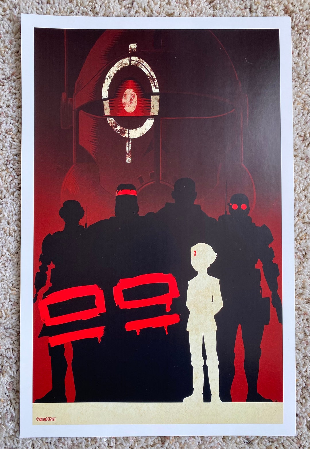 11x17 Star Wars Clone Wars Bad Batch Omega Wrecker Crosshair Echo ...