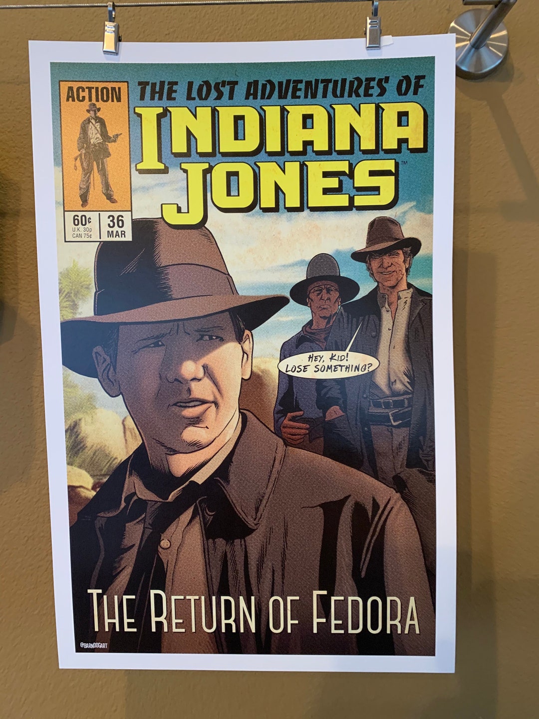 11x17 Indys Mentor fedora Returns Crossover Vintage Marvel Further ...