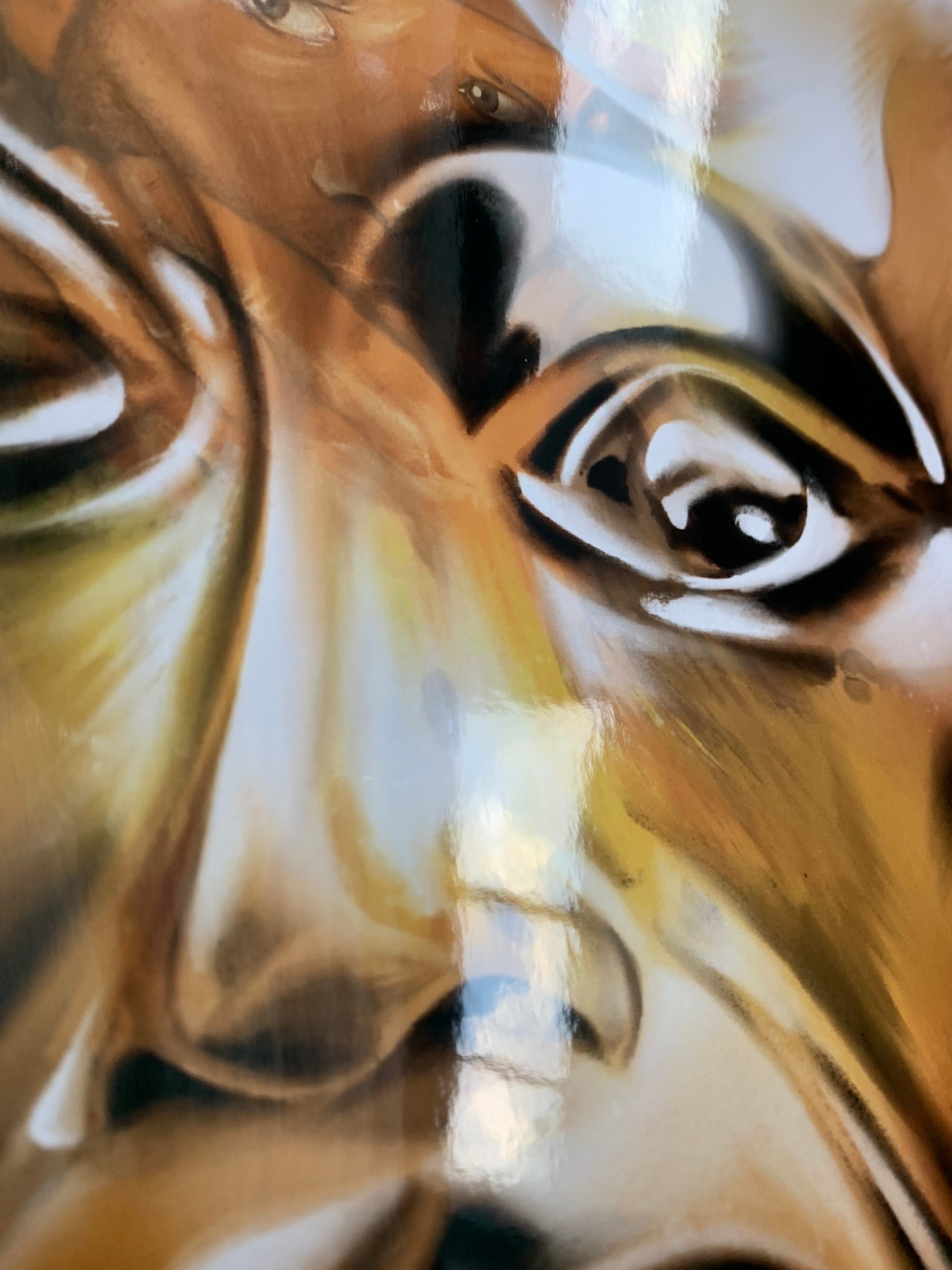 Indiana Jones eye of the idol reflection print 10x10 on | Etsy