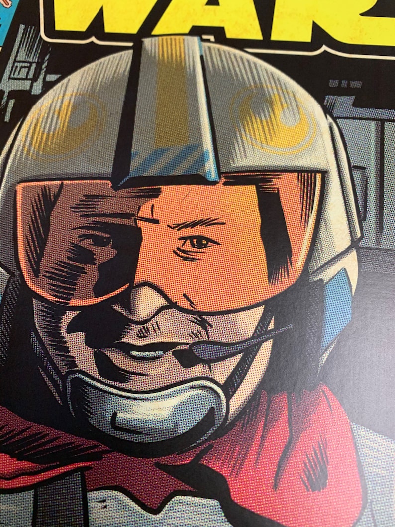 11x17 Star Wars Mandalorian Trapper Wolf Dave Filoni VINTAGE Comic ...